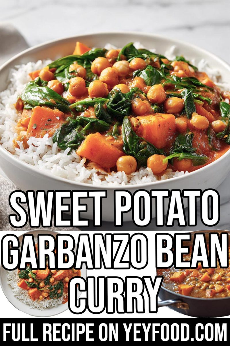 Sweet Potato and Garbanzo Bean Curry - Yeyfood.com: Recipes, cooking ...
