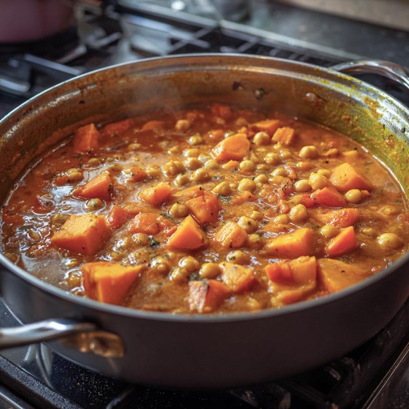 Sweet Potato and Garbanzo Bean Curry - Yeyfood.com: Recipes, cooking ...