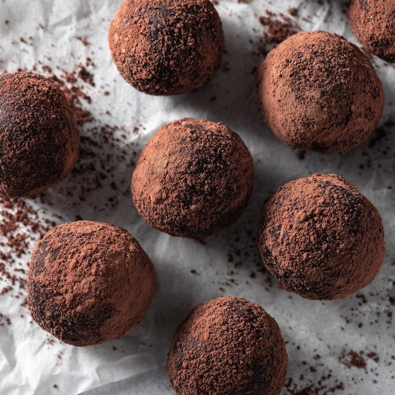 Dark Chocolate Fireball Whiskey Balls - Yeyfood.com: Recipes, cooking ...