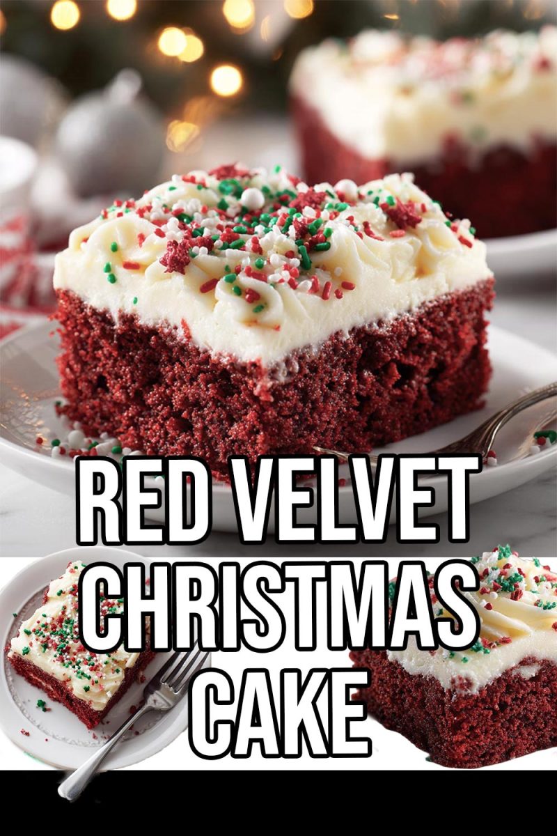 Red Velvet Christmas Cake - Yeyfood.com: Recipes, cooking tips, and ...