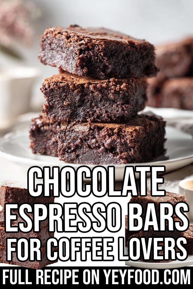 Chocolate Espresso Bars for Coffee Lovers - Yeyfood.com: Recipes, cooking tips, and kitchen ...